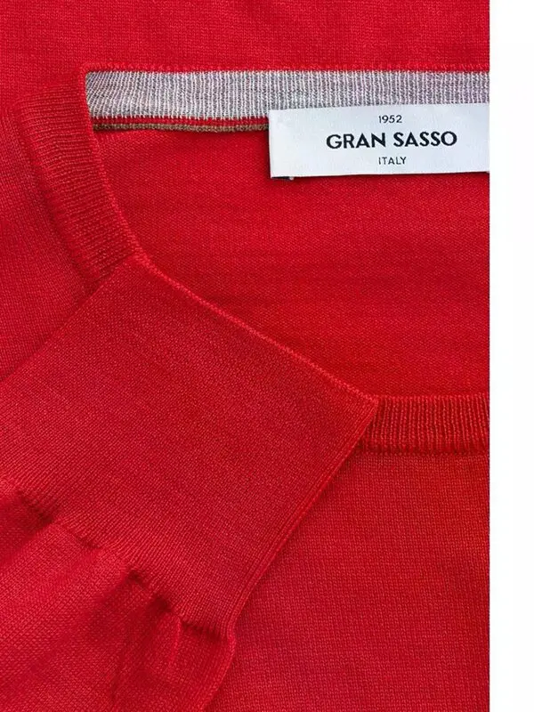 GRAN SASSO Crew-neck Wool Sweater
