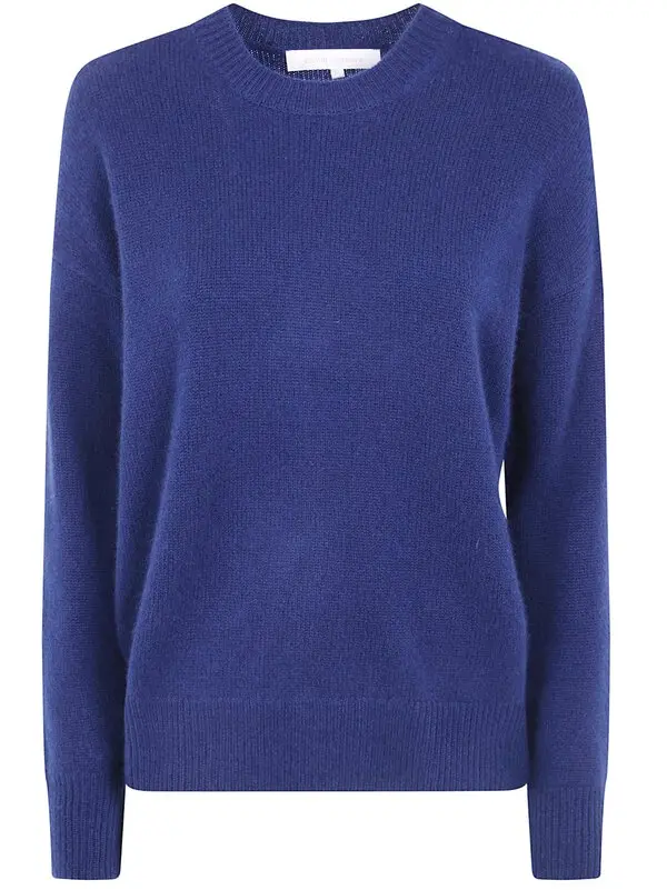 ABSOLUT CASHMERE Sweater Round-neck "yasmine - Blue