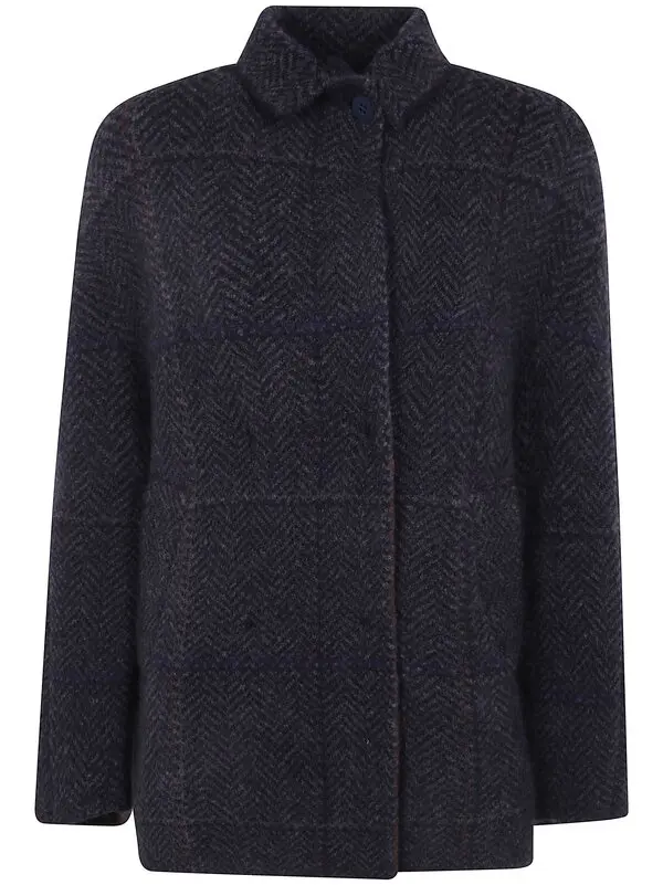 BOBOUTIC Jacket Double Breasted "spina - Blue