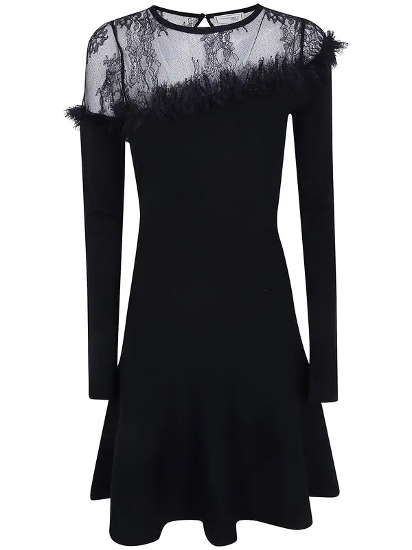 Blumarine Dress With Lace