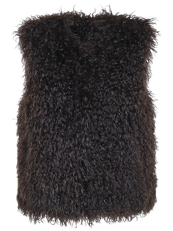Michael Kors Vest Faux Fur "faux Fur Vest