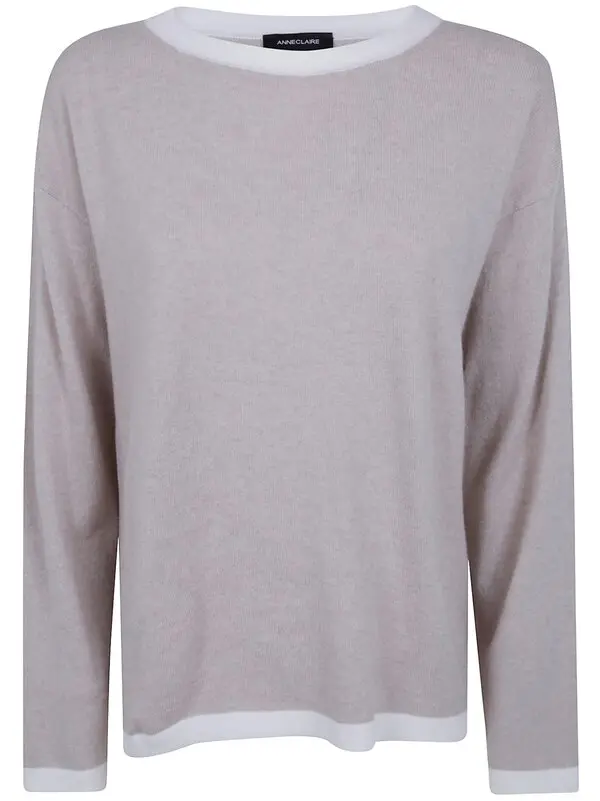 ANNECLAIRE Sweater Round Neck