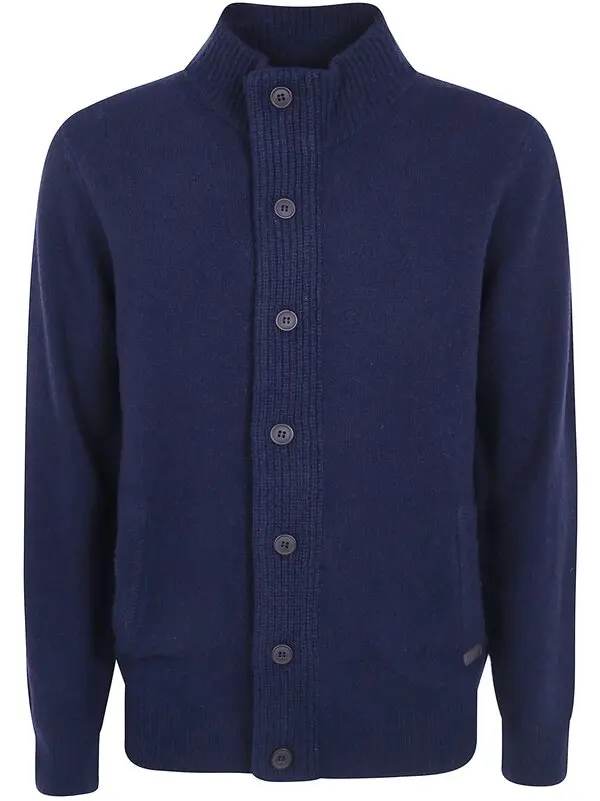 Barbour Sweater Zip-through "essential" Patch