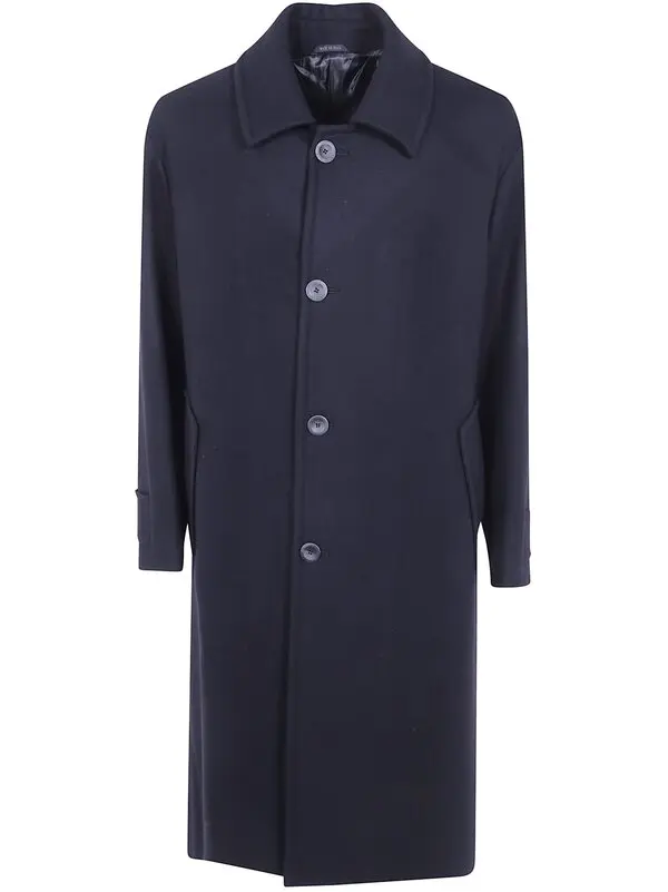 Giorgio Armani Peacoat Virgin Wool-cashmere Peacoat