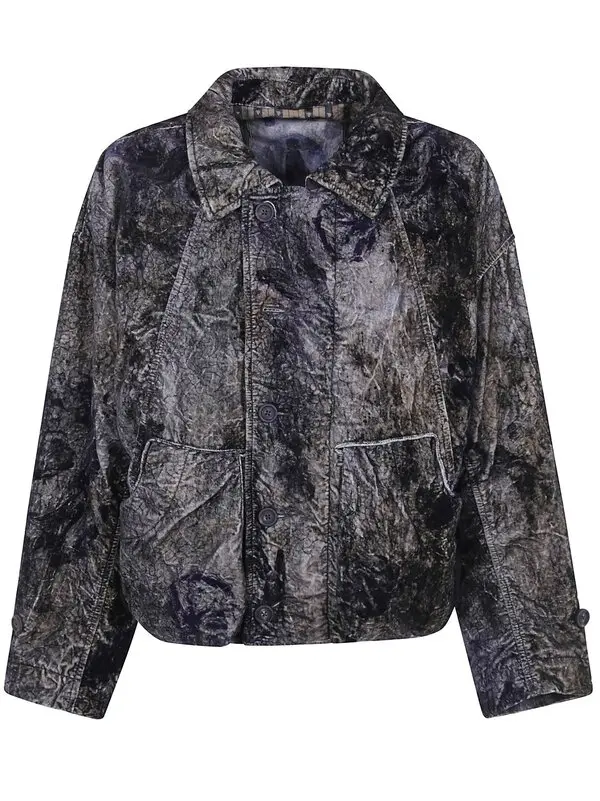 ZIGGY CHEN Aviator Jacket "velvet Aviator Jacket