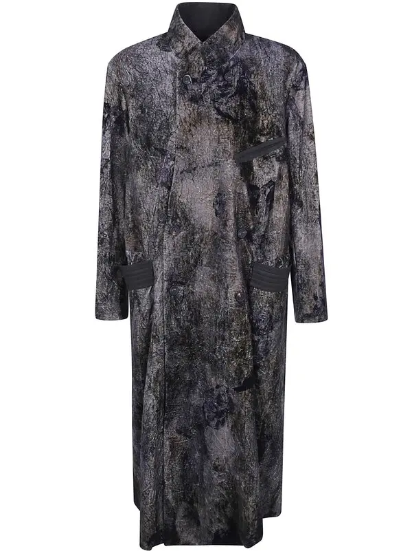 ZIGGY CHEN Coat Velvet Stand Collar "velvet Stand Collar Coat