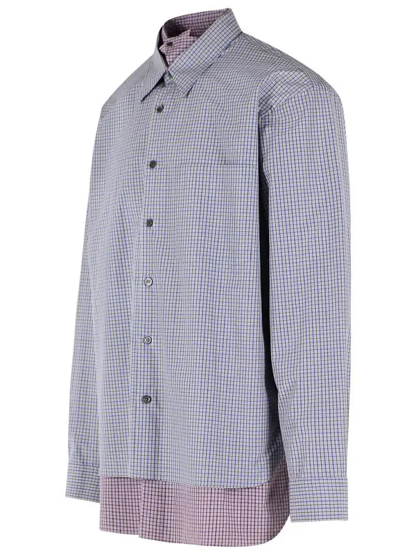Dries Van Noten Navy Cotton Shirt