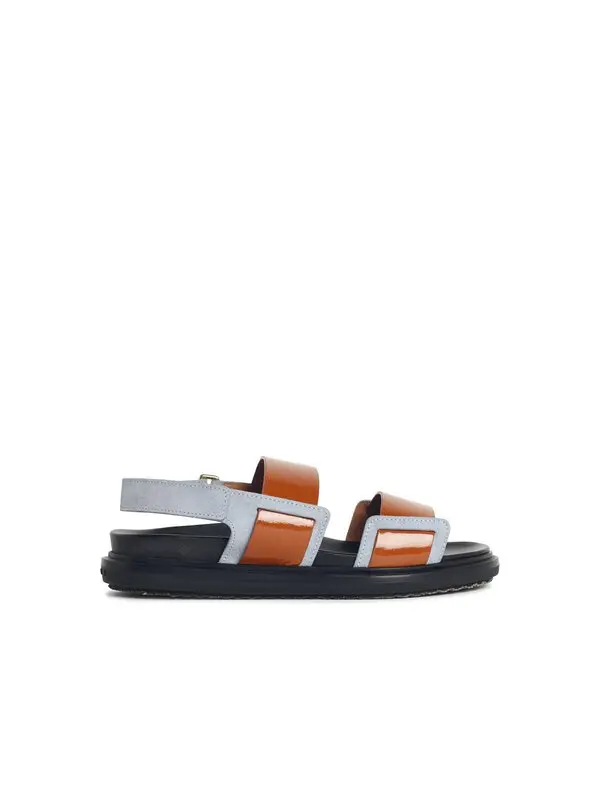 Marni Fussbett' Light Leather Sandals