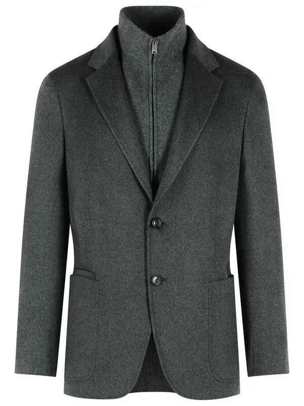 Zegna Oasi Beaver' Grey Cashmere Jacket