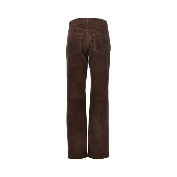 ARMA Jean' Suede Leather Pants