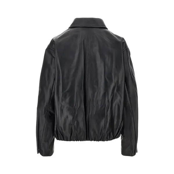 ARMA Melis' Leather Aviator Jacket