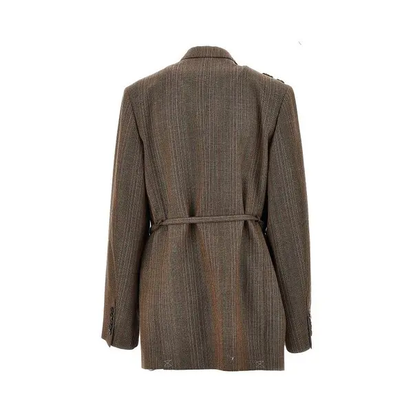 Dries Van Noten Embroidered Oversized Double-breasted Jacket