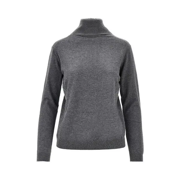 Max Mara Silk And Wool-blend Knitted Turtleneck