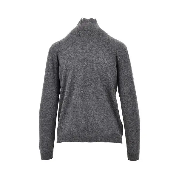 Max Mara Silk And Wool-blend Knitted Turtleneck