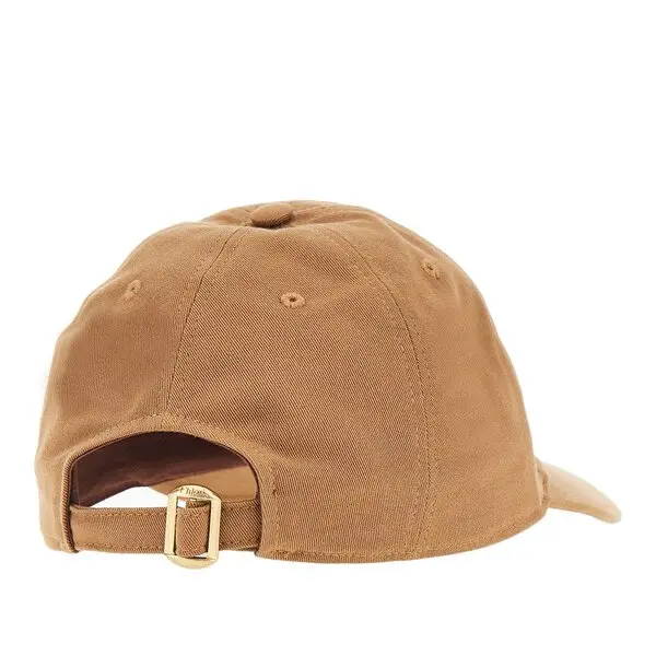 Chloé Logo Embroidery Cotton Baeball Cap