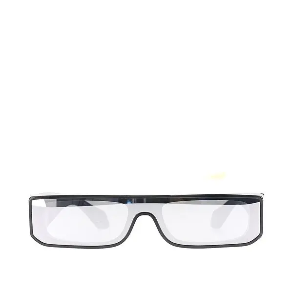 Alaïa Rectangular Shield Sunglasses - Black