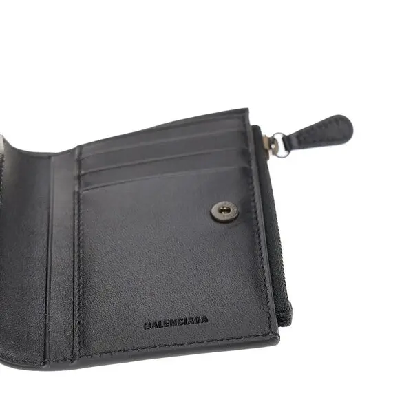 Balenciaga Le City' Leather Bi-fold Wallet