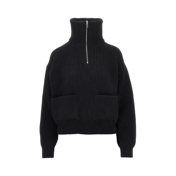 Alaïa Wool And Cashmere Trucker Sweater