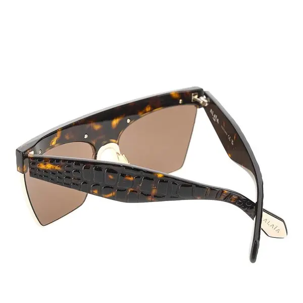 Alaïa Croco-effect Sunglasses