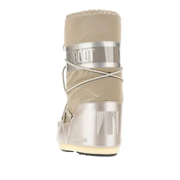 Moon Boot Icon Glance' Nylon Boots - Gold