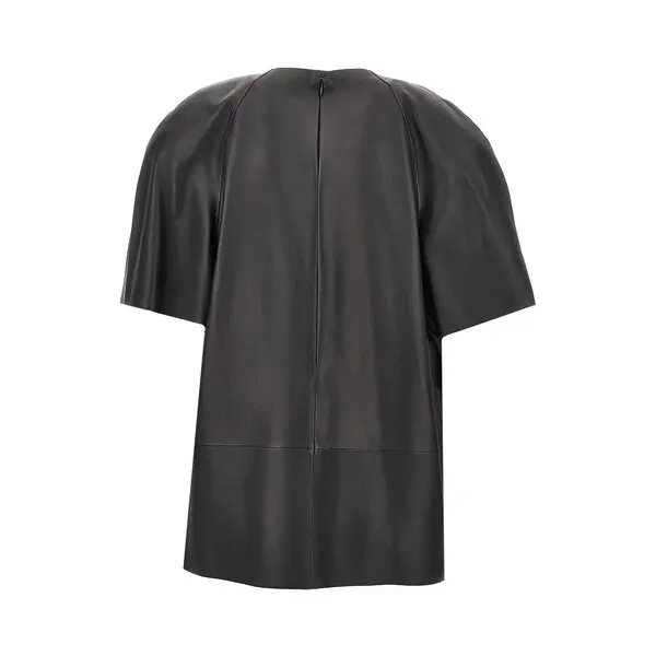 TOTEME Nappa Leather Cocoon Top