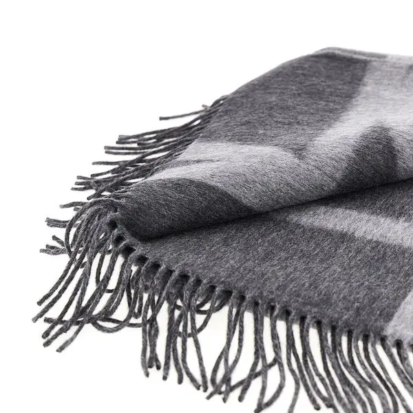 TOTEME Brushed Wool Monogram Scarf