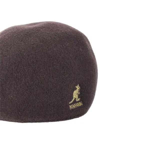 KANGOL Sealess 507 Wool Cap An - Brown
