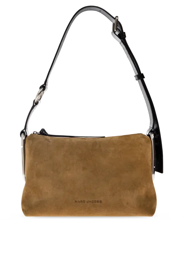 Marc Jacobs Suede Logo Bag