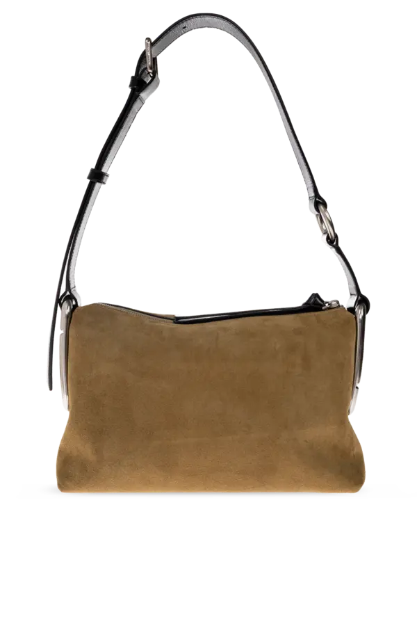 Marc Jacobs Suede Logo Bag