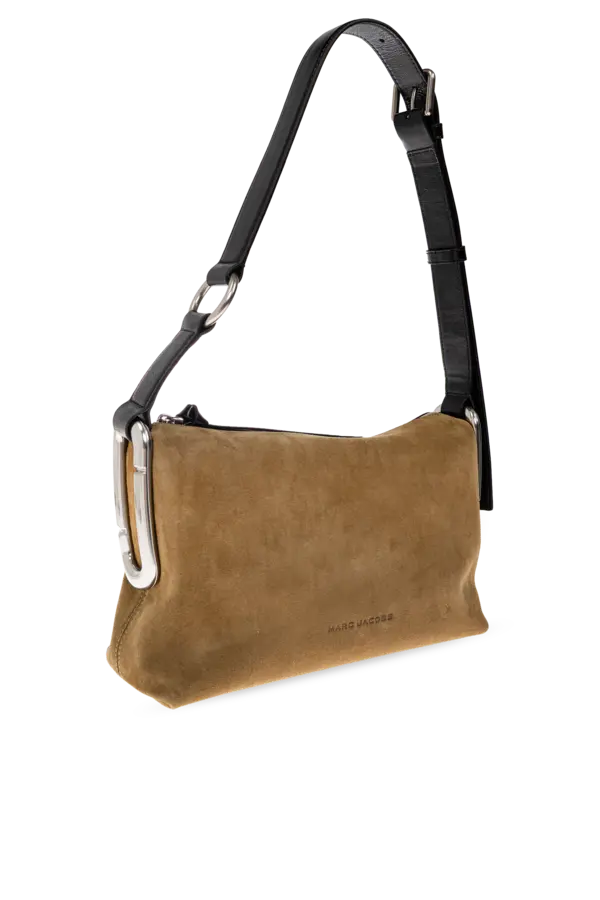 Marc Jacobs Suede Logo Bag