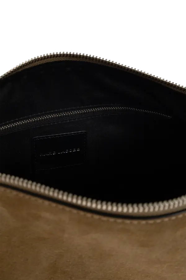 Marc Jacobs Suede Logo Bag