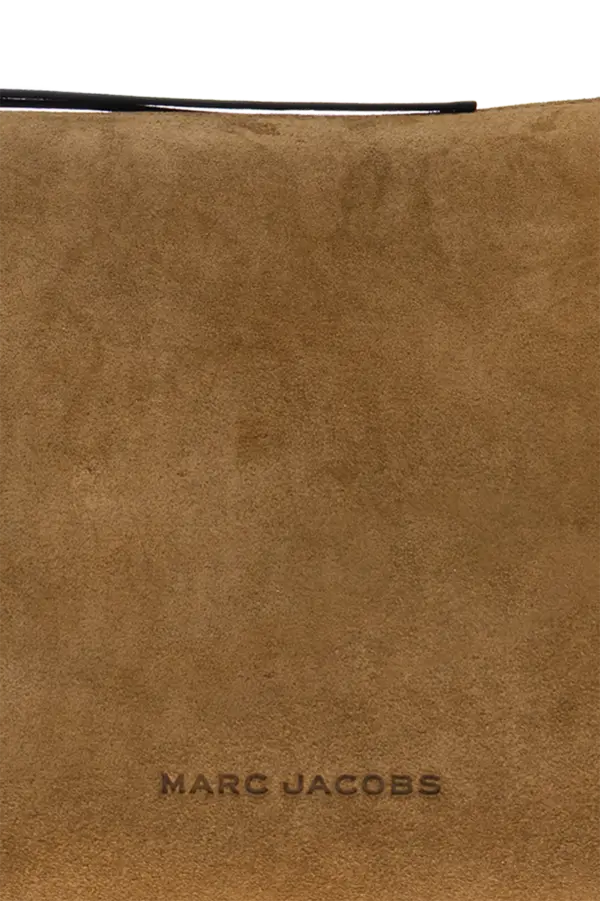 Marc Jacobs Suede Logo Bag