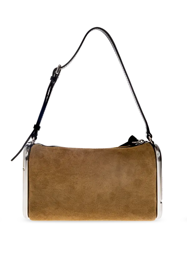 Marc Jacobs Suede Logo Bag