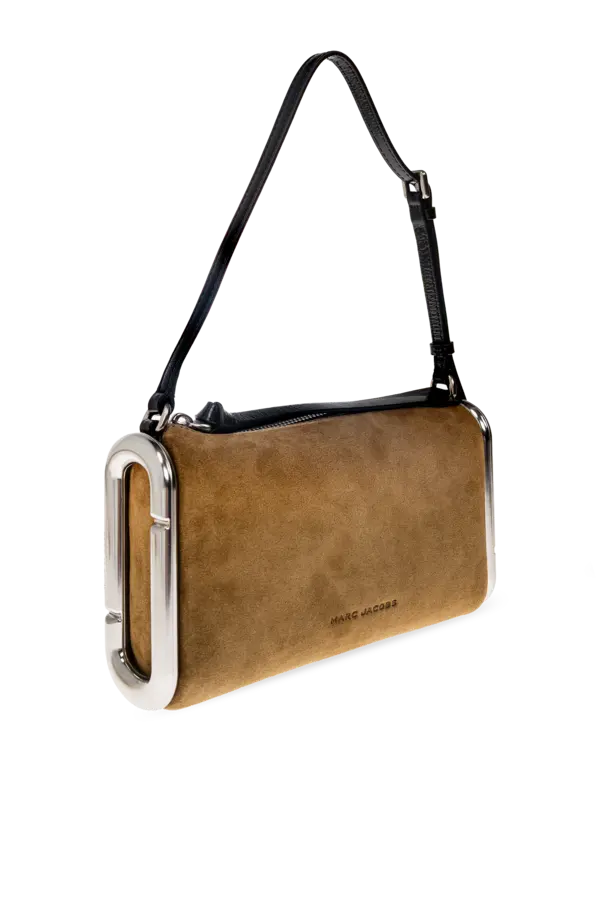Marc Jacobs Suede Logo Bag
