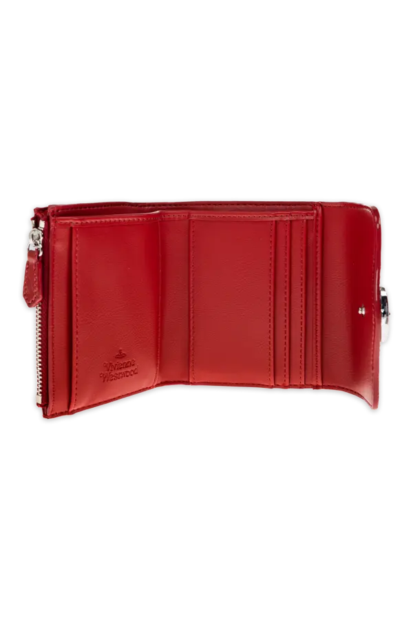 VIVIENNE WESTWOOD Leather Wallet With Logo