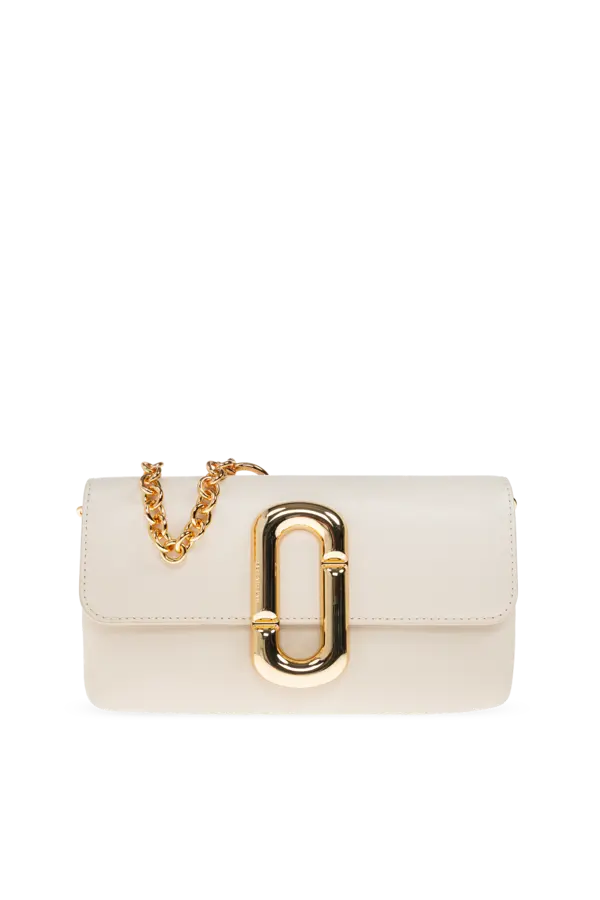 Marc Jacobs Leather Logo Bag - Cream