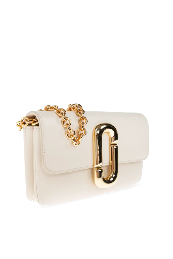 Marc Jacobs Leather Logo Bag - Cream
