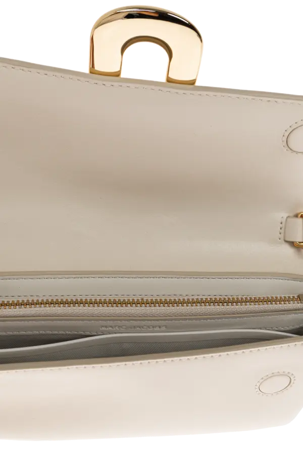 Marc Jacobs Leather Logo Bag - Cream