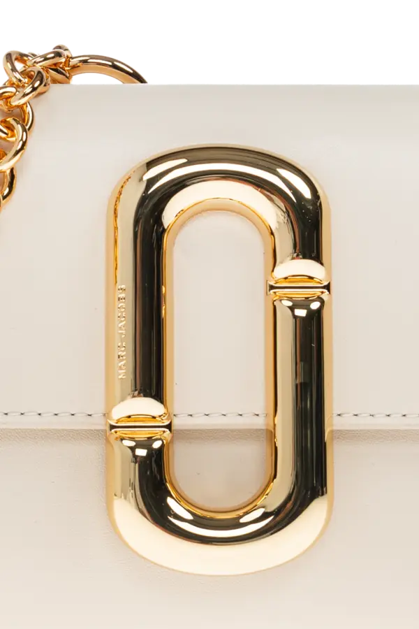 Marc Jacobs Leather Logo Bag - Cream
