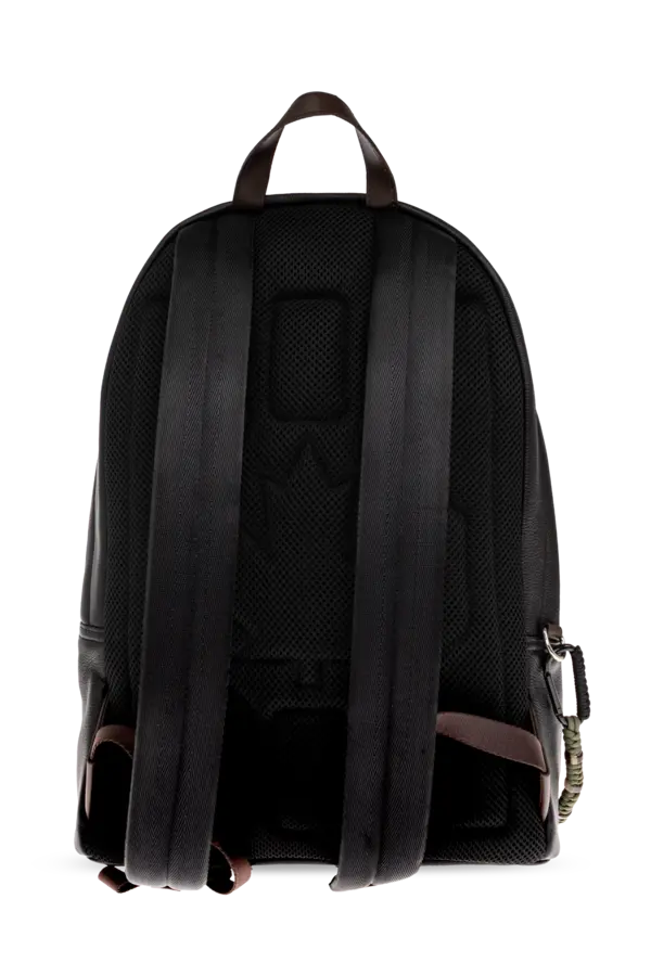 Dsquared2 Leather Backpack With Logo