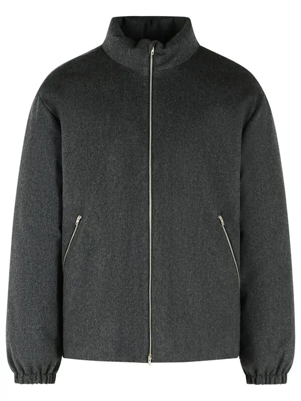 JIL SANDER Grey Wool Jacket
