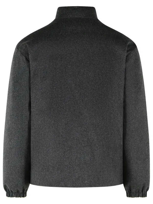 JIL SANDER Grey Wool Jacket
