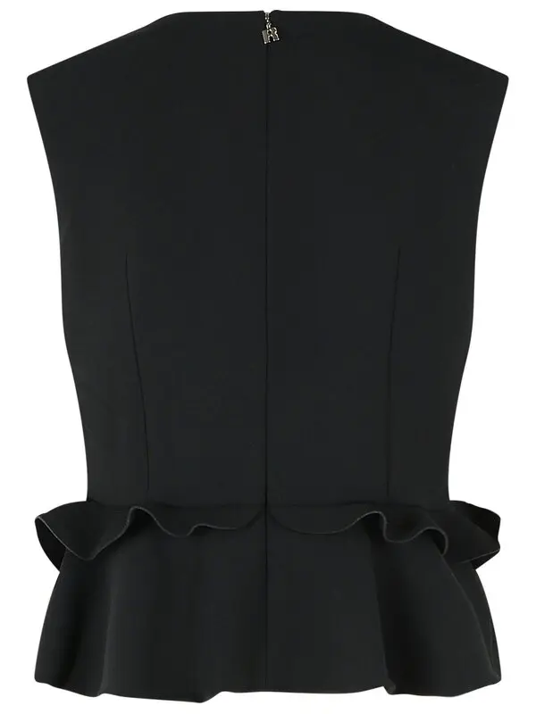 ROTATE BY BIRGER CHRISTENSEN Polyester Top - Black