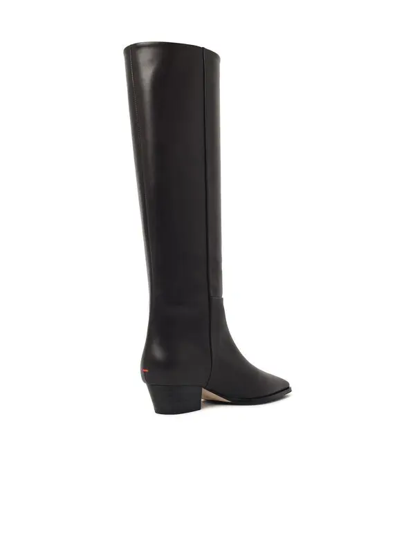 AeydĒ Medea' Mocha Leather Boots