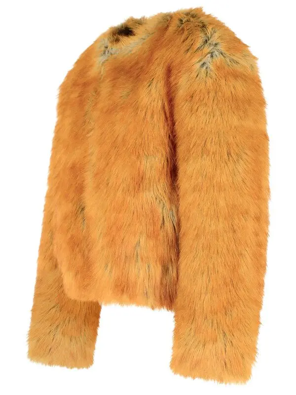 STAND STUDIO Karly' Polyester Eco Fur 'natural Fox - Orange