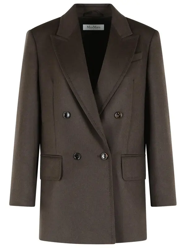 Max Mara Olimpia' Camel Blazer - Brown