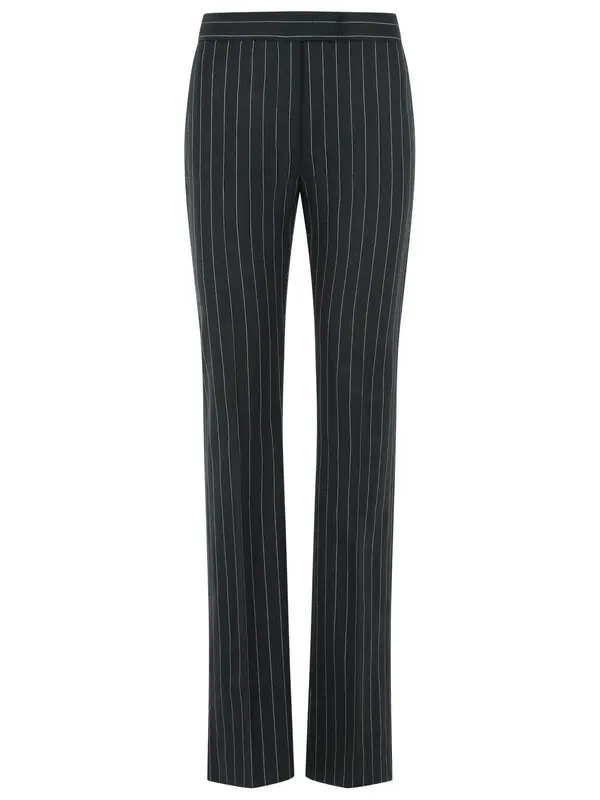 Sportmax Ricordo' Slim Flare Pants In Stretch Wool