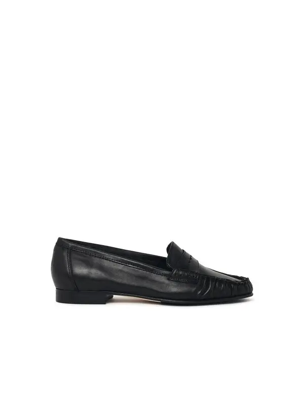AeydĒ Aldous' Nappa Loafers - Black