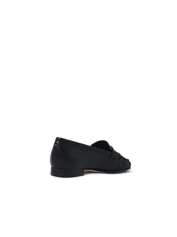 AeydĒ Aldous' Nappa Loafers - Black