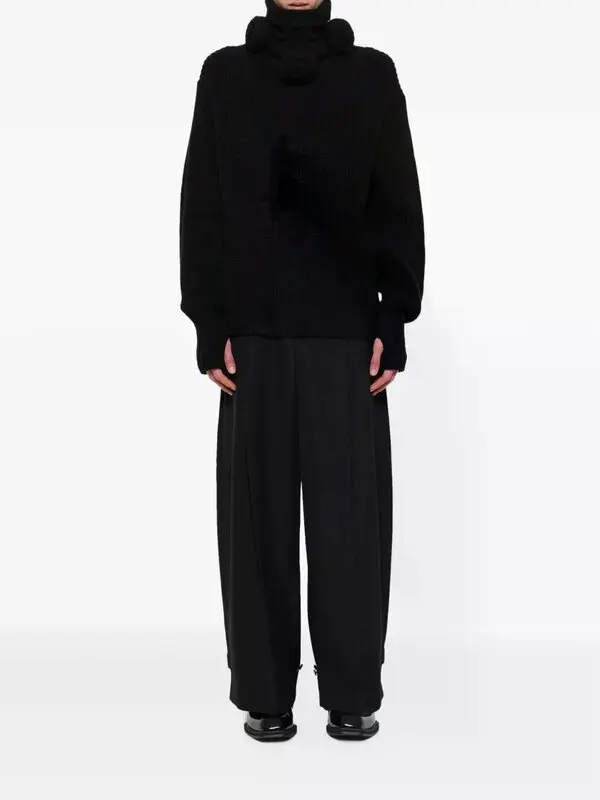 DOUBLET Gas-mask-motif Sweater
